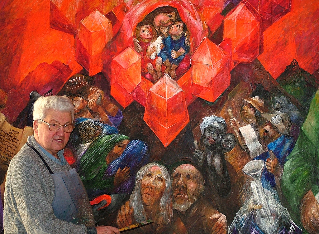 Sieger Köder | Der Himmel offen